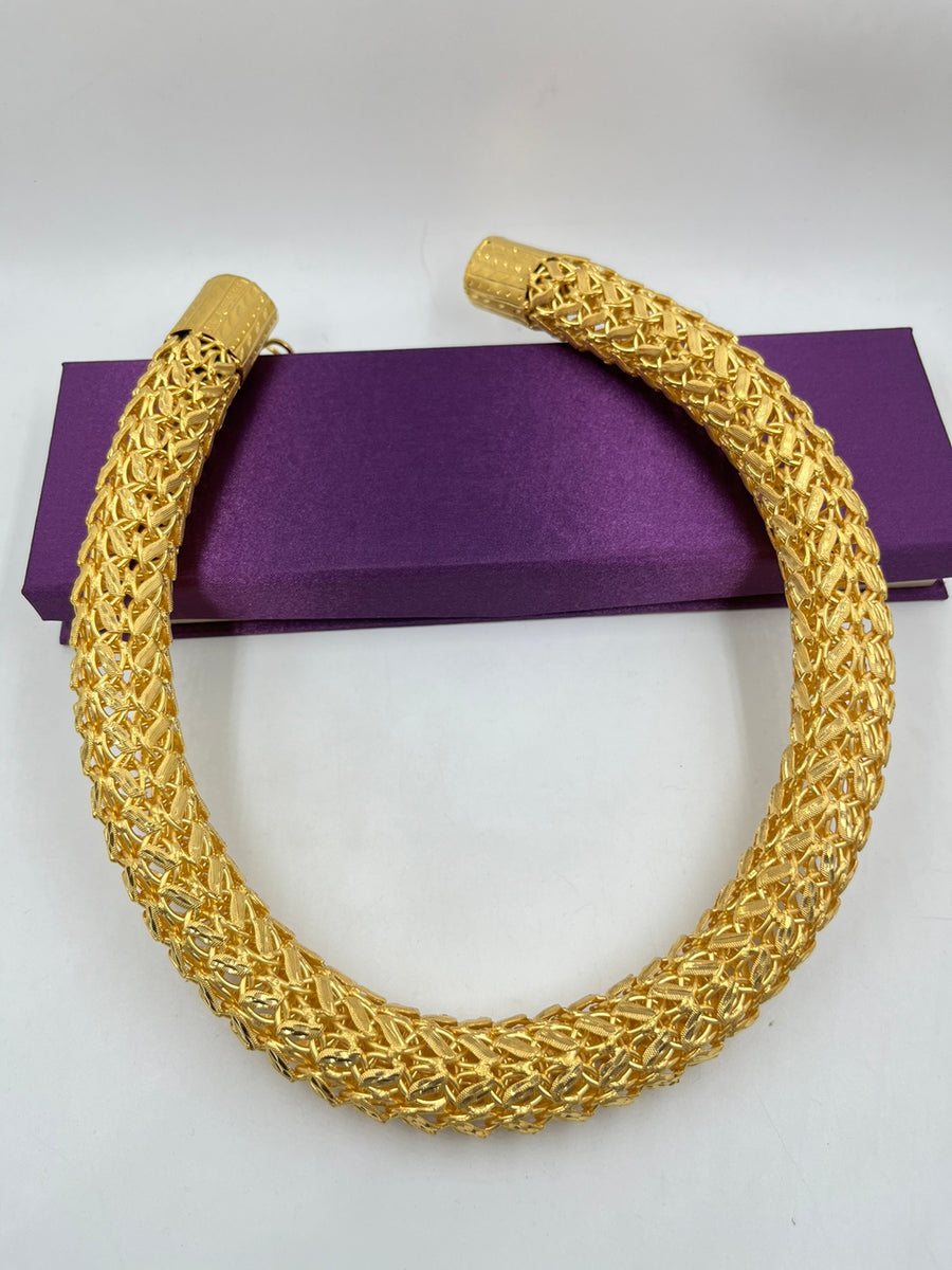 1 GRAM GOLD PLATING HEAVY GOP CHAIN FOR MEN DESIGN A-224 – Radhe Imitation