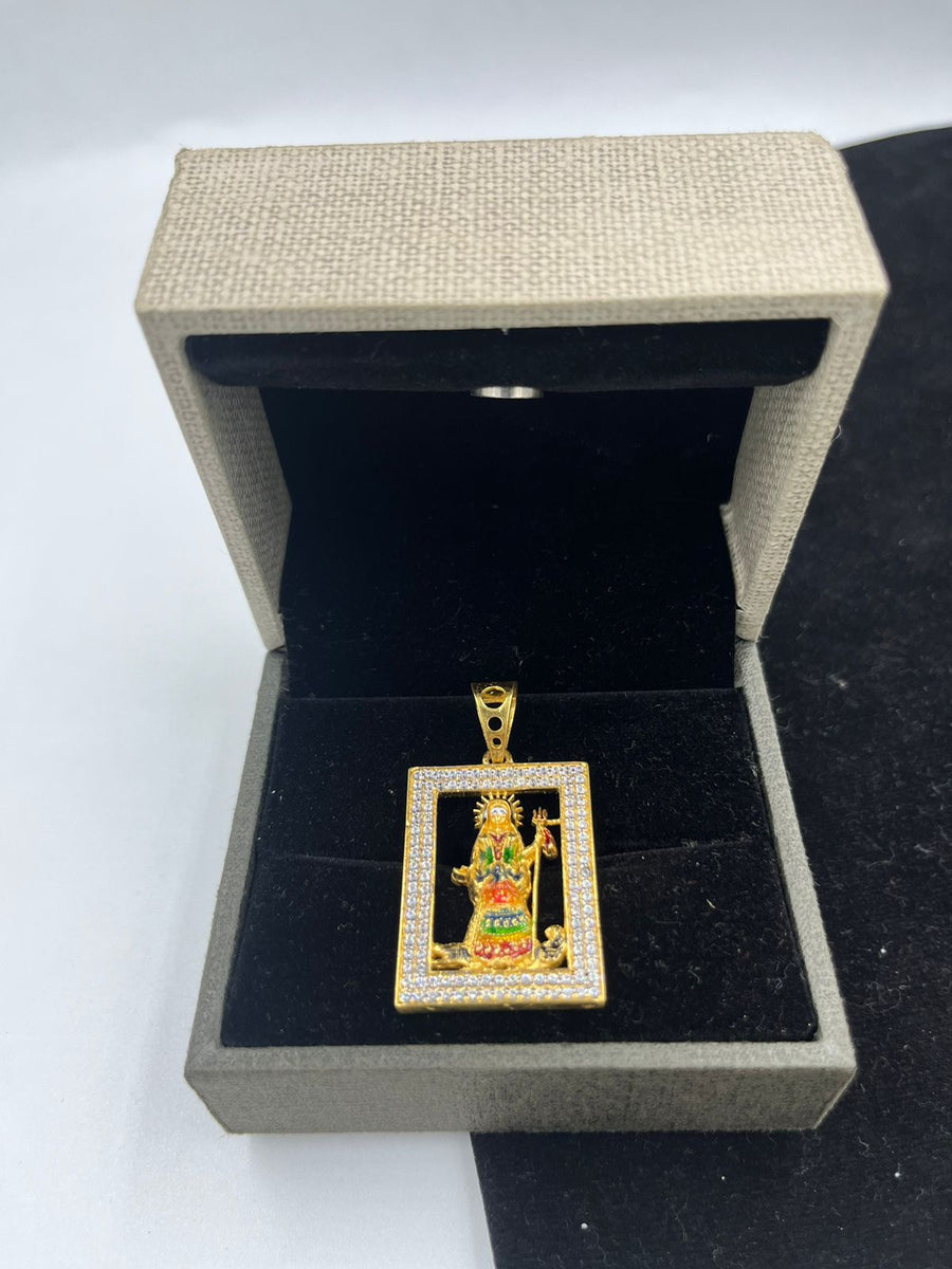 1 GRAM GOLD FORMING KHODIYAR MAA PENDANT FOR MEN DESIGN A-188 – Radhe ...