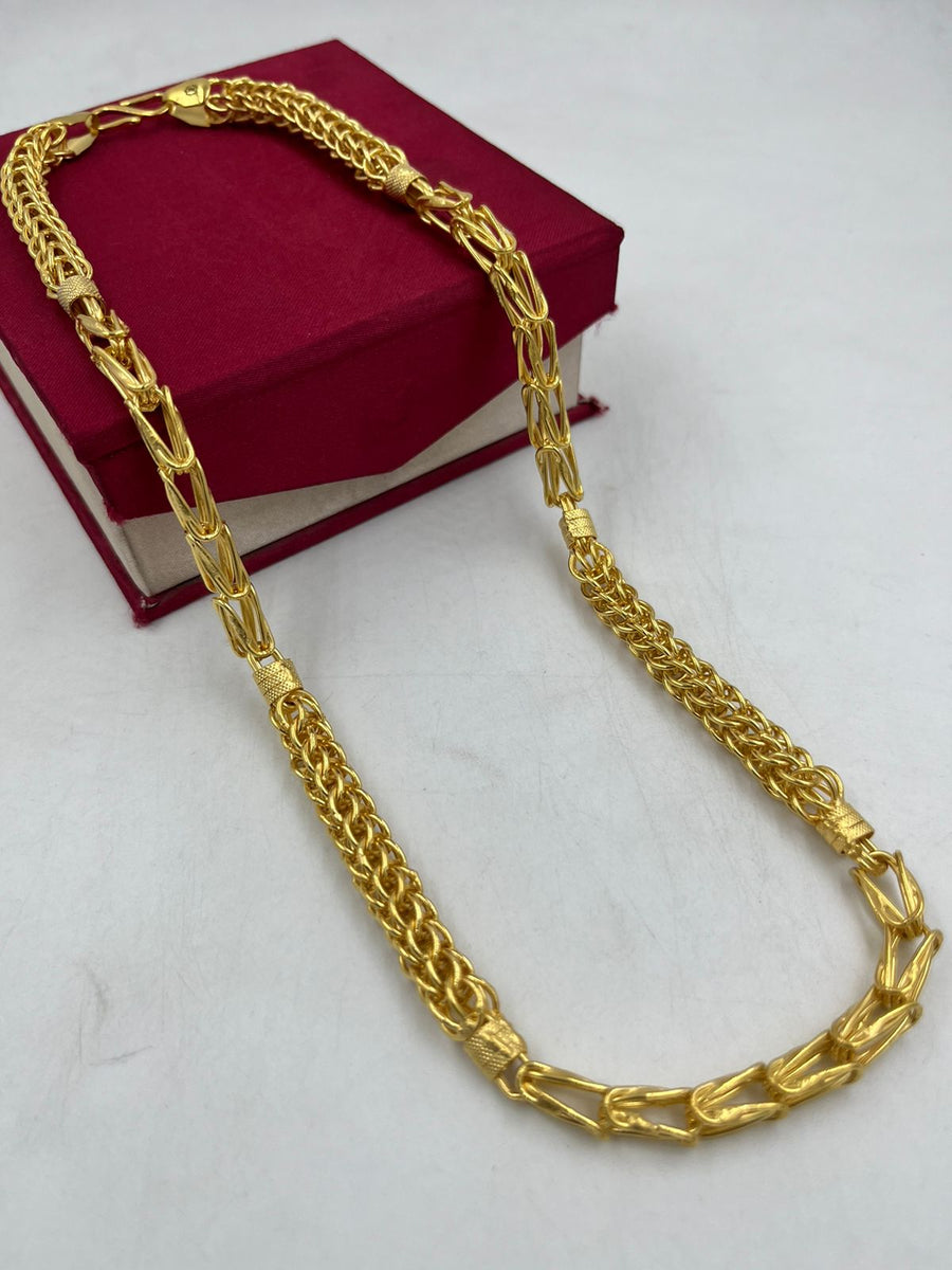 1 GRAM INDO CHAIN FOR MEN DESIGN A-505 – Radhe Imitation