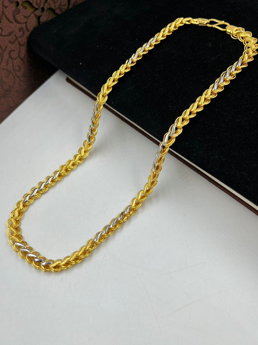 1 GRAM GOLD FOMRING KOYLI DESIGN FOR MEN DESIGN A-92 – Radhe Imitation