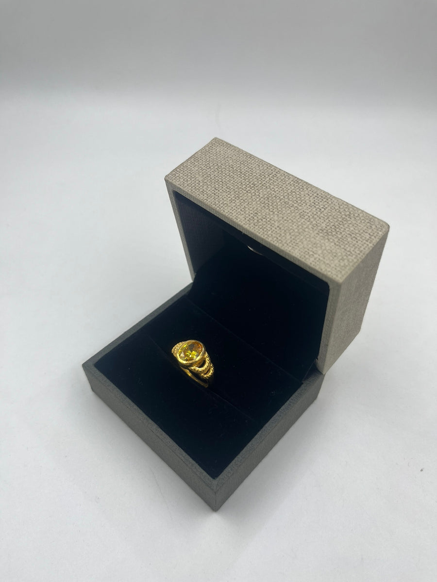 1 GRAM GOLD FORMING GURU DIAMOND RING FOR MEN DESIGN A-40 – Radhe Imitation