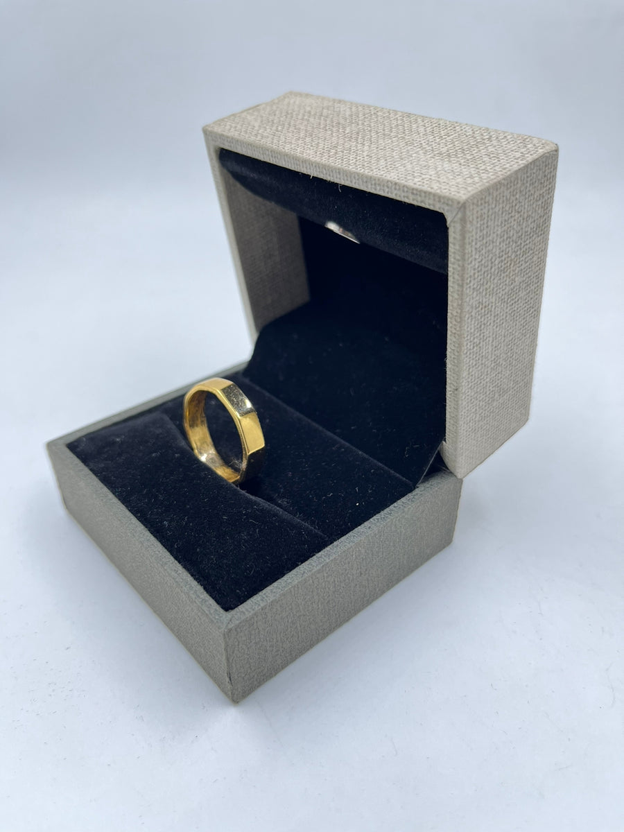 1 GRAM GOLD PLATING SCREW DESIGN RING FOR MEN DESIGN A-205 – Radhe ...