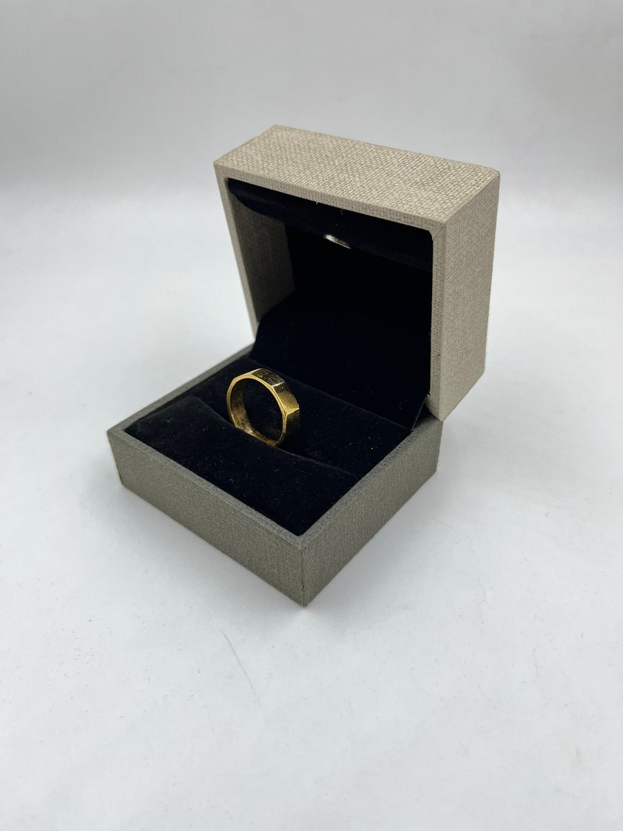 1 GRAM GOLD PLATING SCREW DESIGN RING FOR MEN DESIGN A-206 – Radhe ...